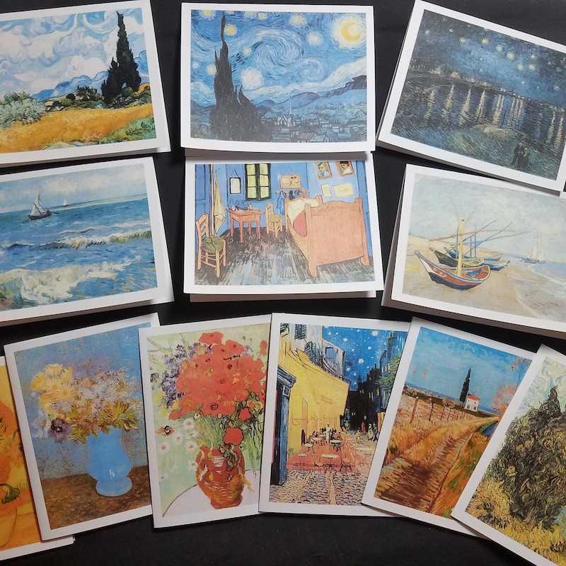 Art Notecards - Etsy