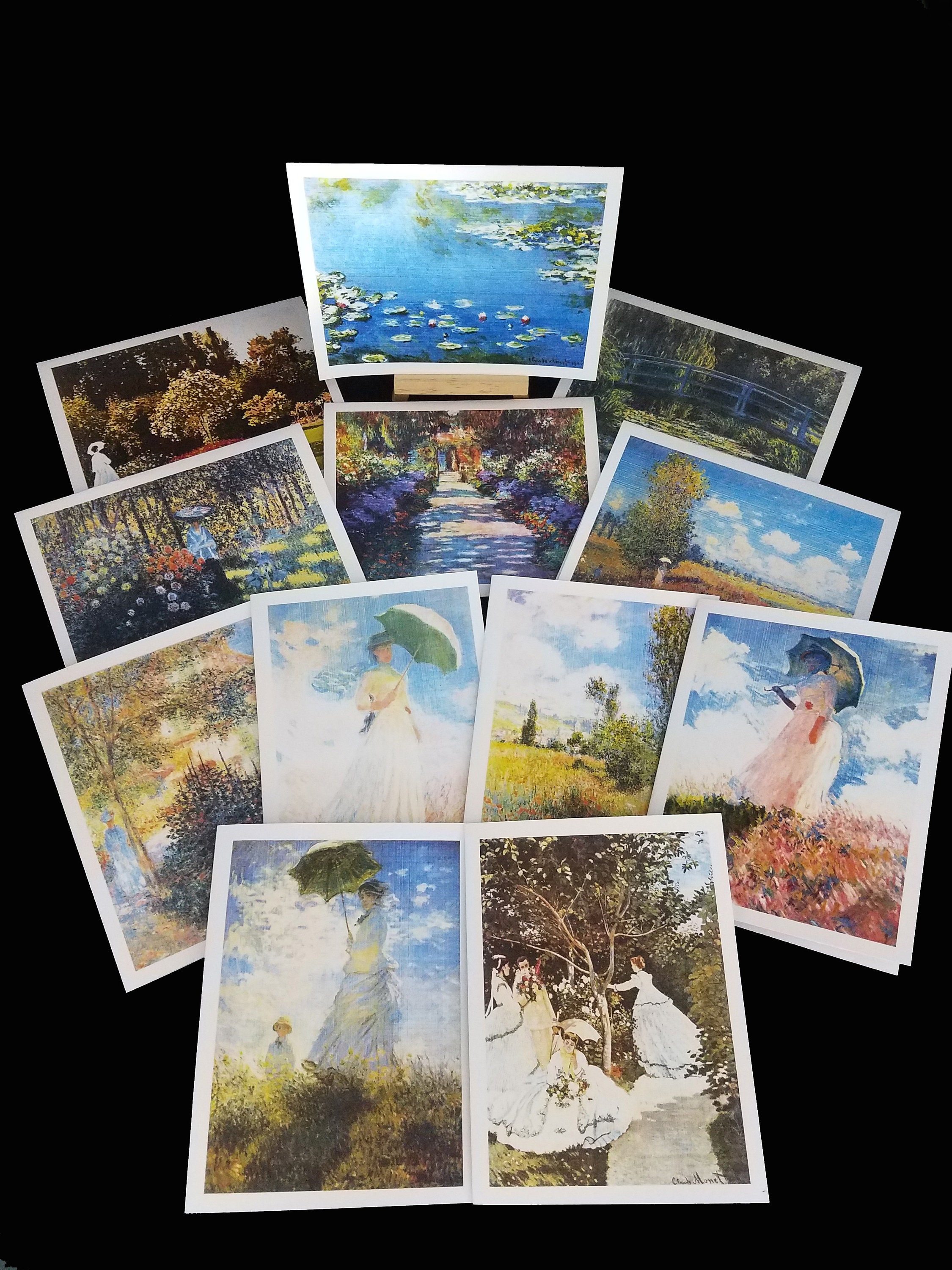 Monet Gardens Note Cards! - Etsy