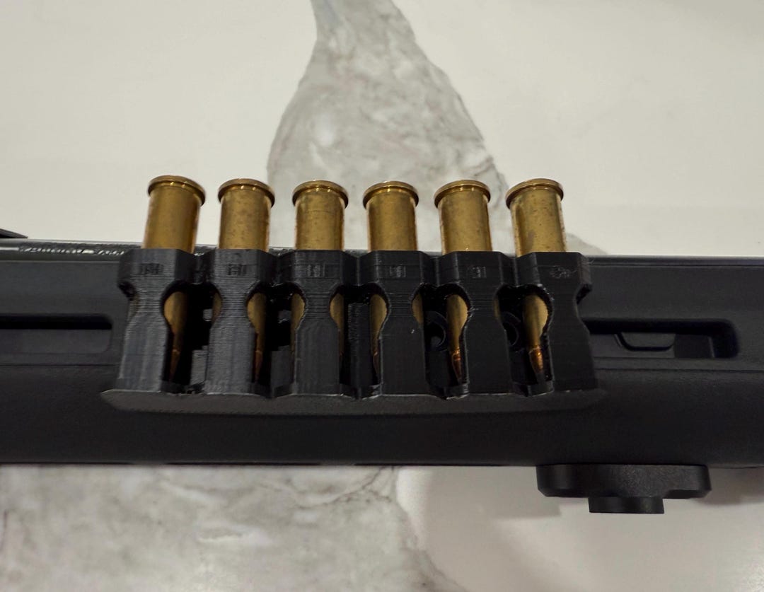 357/38 6 Round M-LOK Bullet Quiver Shell Holder. -3D Printed - Etsy
