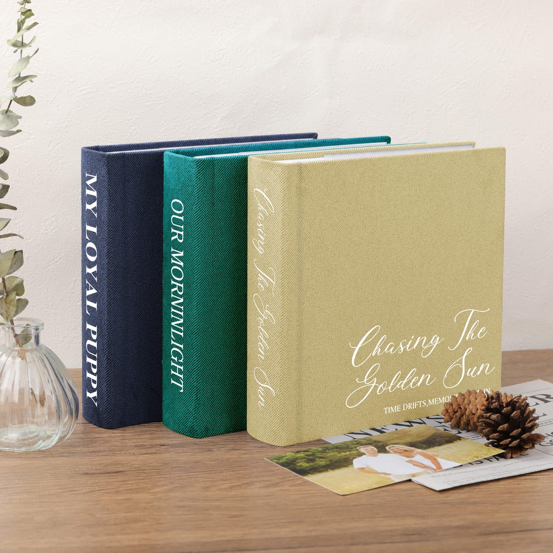 Custom 4x6 Slip-in Photo Album | Wedding, Family & Vacation Memories - Etsy
