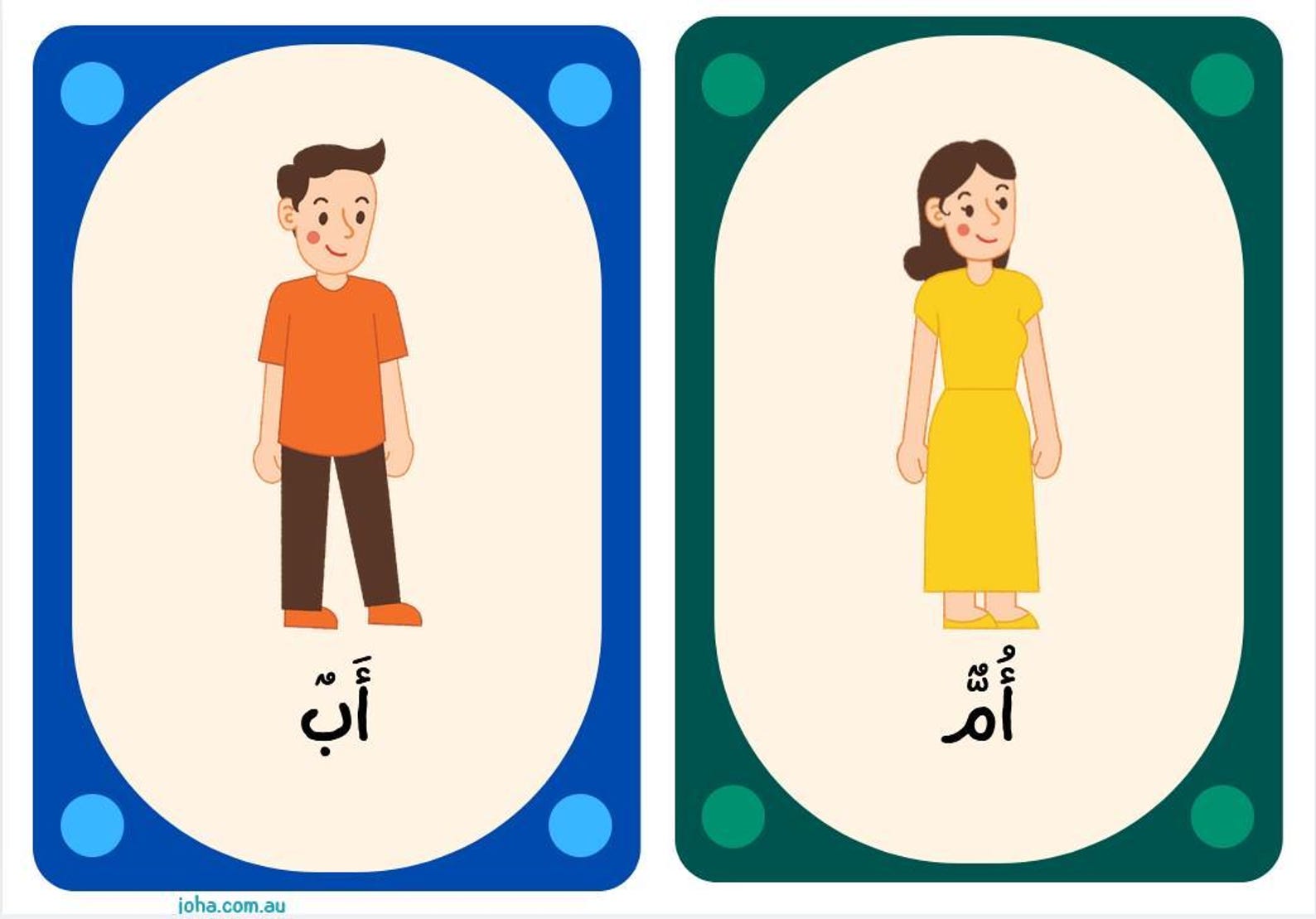 Family Game Flash Card - Etsy