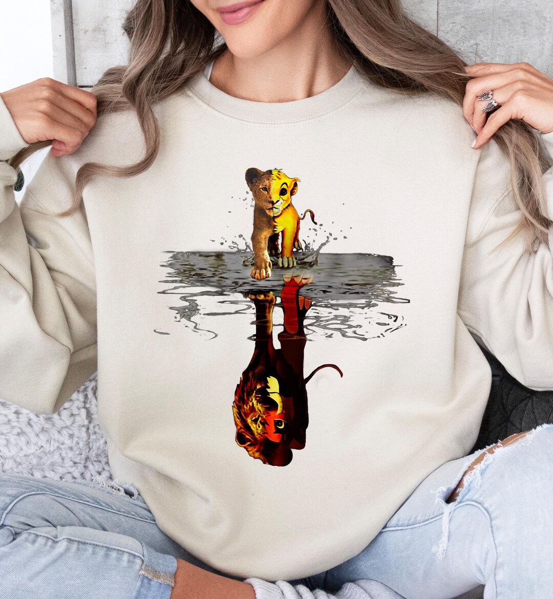 Simba the Lion King Shirt Majestic Jungle Beast Tee Wild Animal Graphic ...