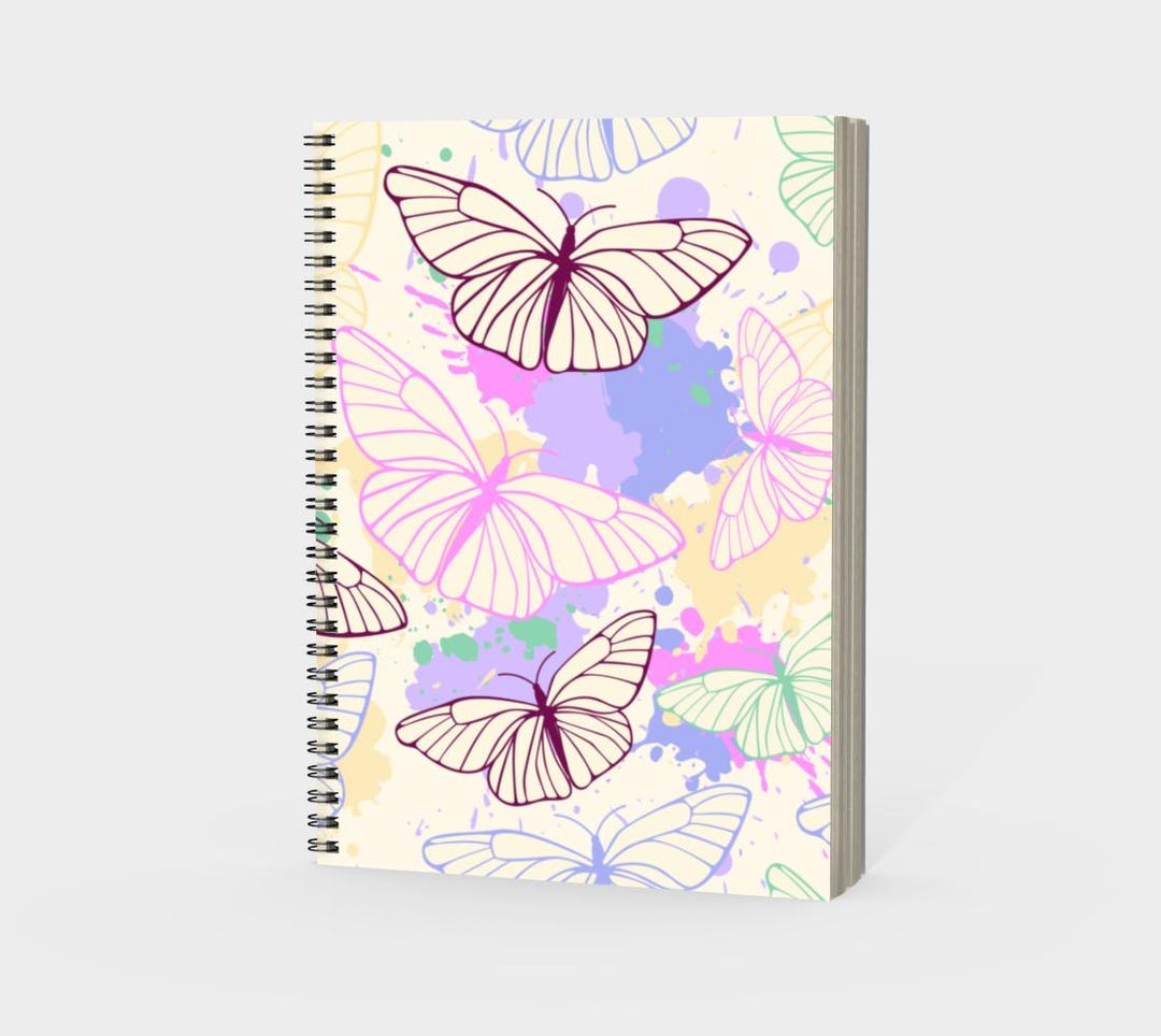 Fun Patterns Spiral Notebook Gift - Etsy