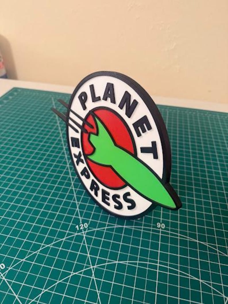 Planet Express Logo Wall Art | Decal | Decoration - Etsy