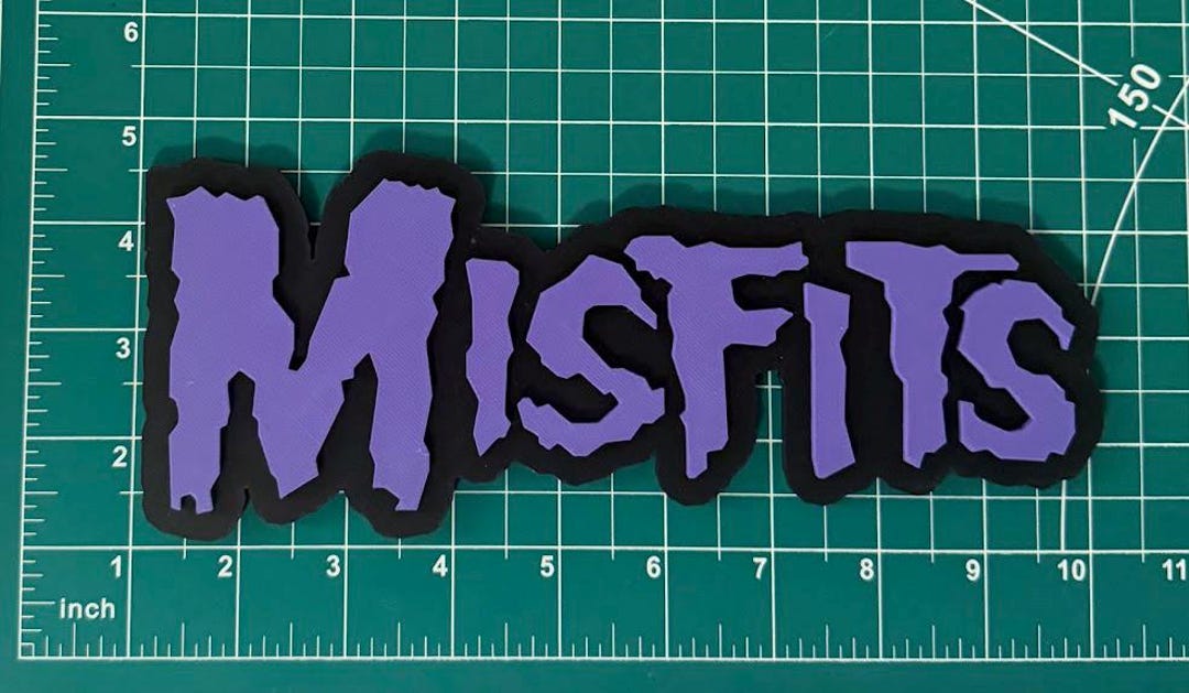 Misfits Logo | Wall Art | 3D Print - Etsy