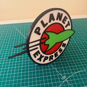 Planet Express Logo Wall Art | Decal | Decoration - Etsy