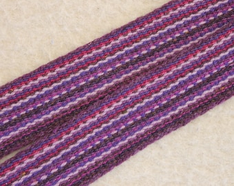Sash, Handwoven Wool, Strap for Historic Costume, Medieval or Fur Trade ...