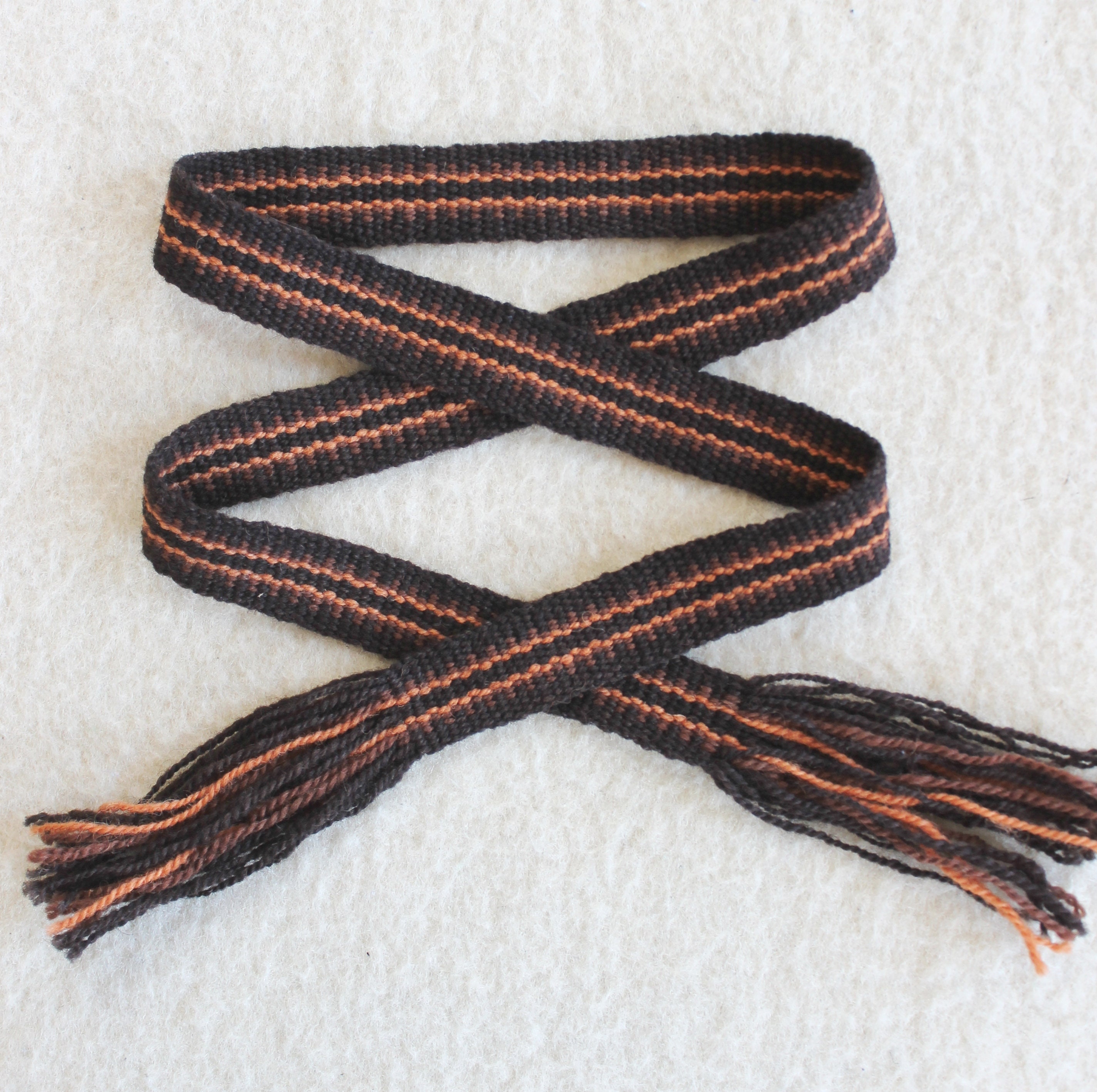 Sash Handwoven Wool Strap for Historic Costume Medieval or - Etsy