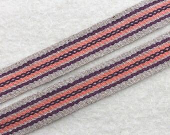 Sash, Handwoven Wool, Strap for Historic Costume, Medieval or Fur Trade ...