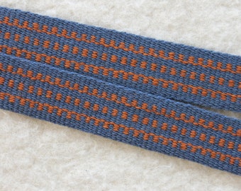 Sash, Handwoven Wool, Strap for Historic Costume, Medieval or Fur Trade ...