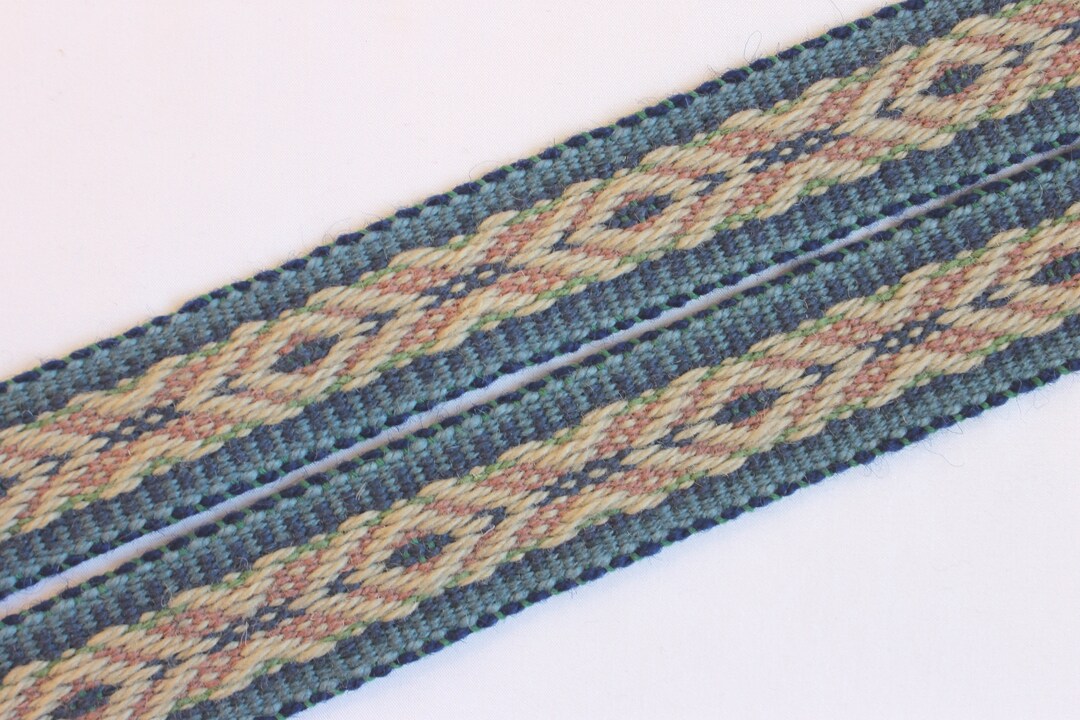 Sash, Handwoven Wool, Strap for Historic Costume, Ladies Sash, Historic ...