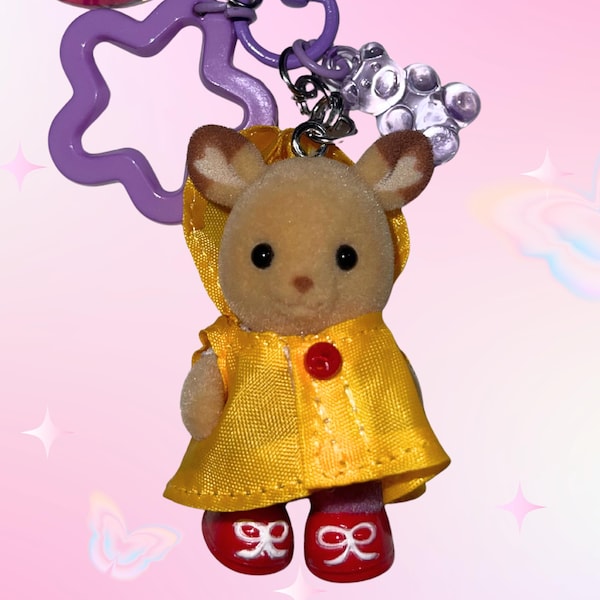 Calico Critter Keychain Cherry - Etsy