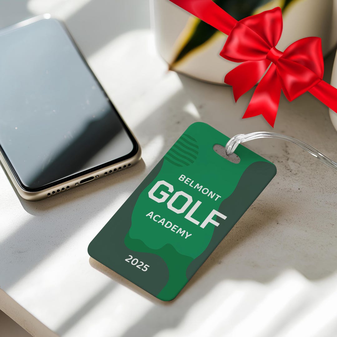 Personalized Golf Bag Tag: Custom Aluminum Team Tag - Etsy