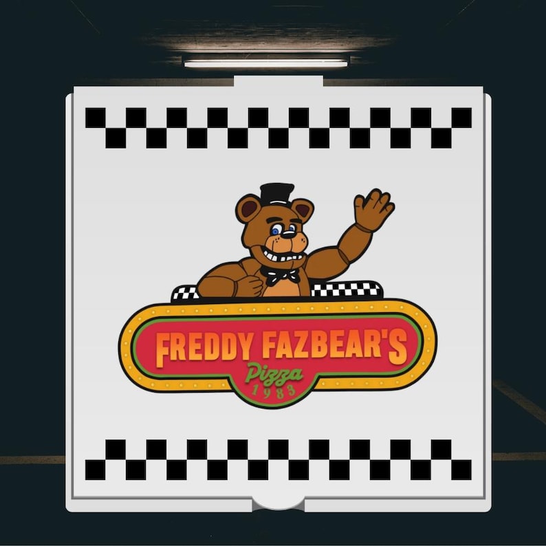 Five Nights at Freddy's Pizza Box - Digital Download - Etsy