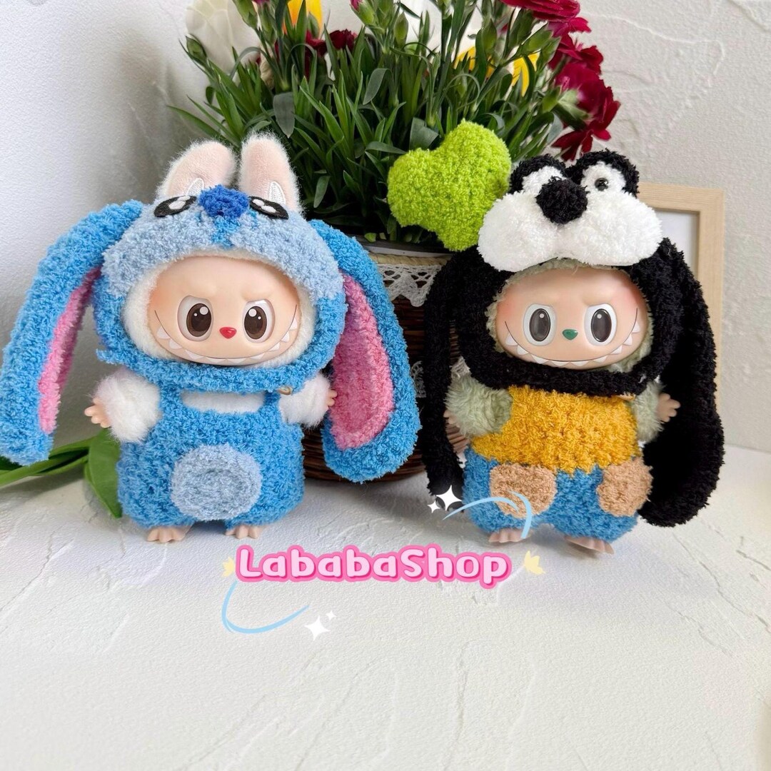 Labubu Cartoon Crochet Outfit| Stitch and Goofy Inspired| Handmade ...