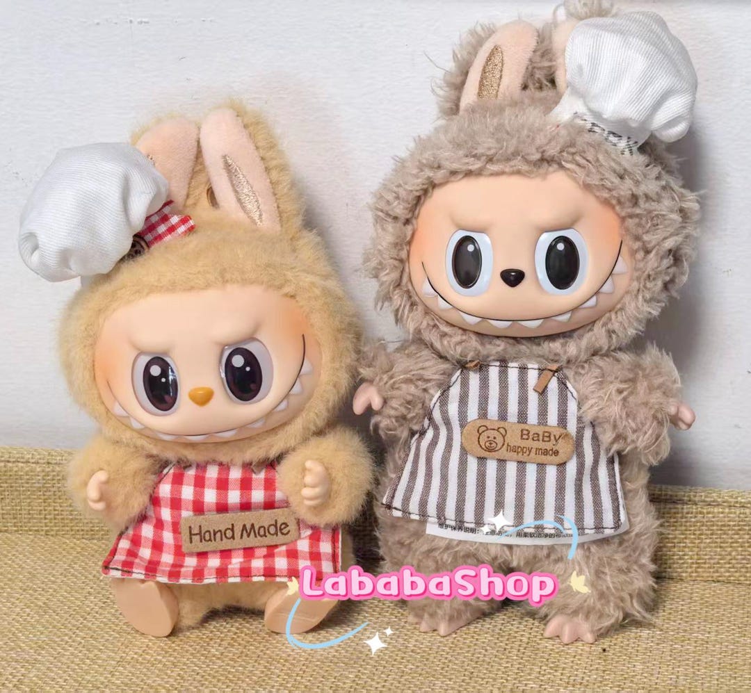 Labubu Chef Hat and Apron Outfit ONLY (no Doll)| Chef Clothes ...