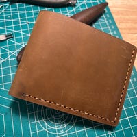 Leather Wallet Pattern for Laser Cutting - Etsy