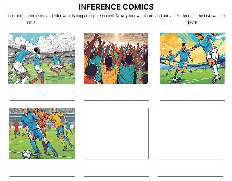 Inference Comic Strip - Etsy