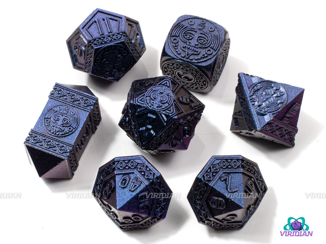 The Oracle | Blue-purple Color-change Aztec Ancient Civilization Style ...