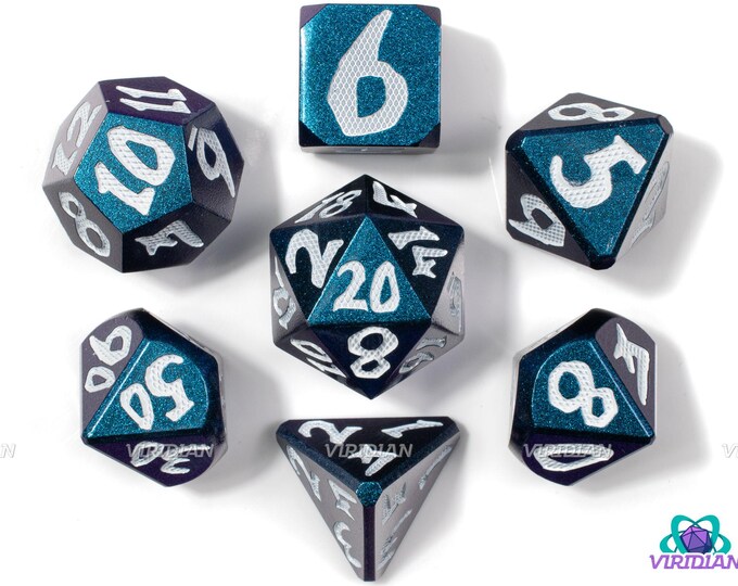 Fathomless Depths | Shiny Navy Blue, Dragon Scale / Orc Style Numbers ...