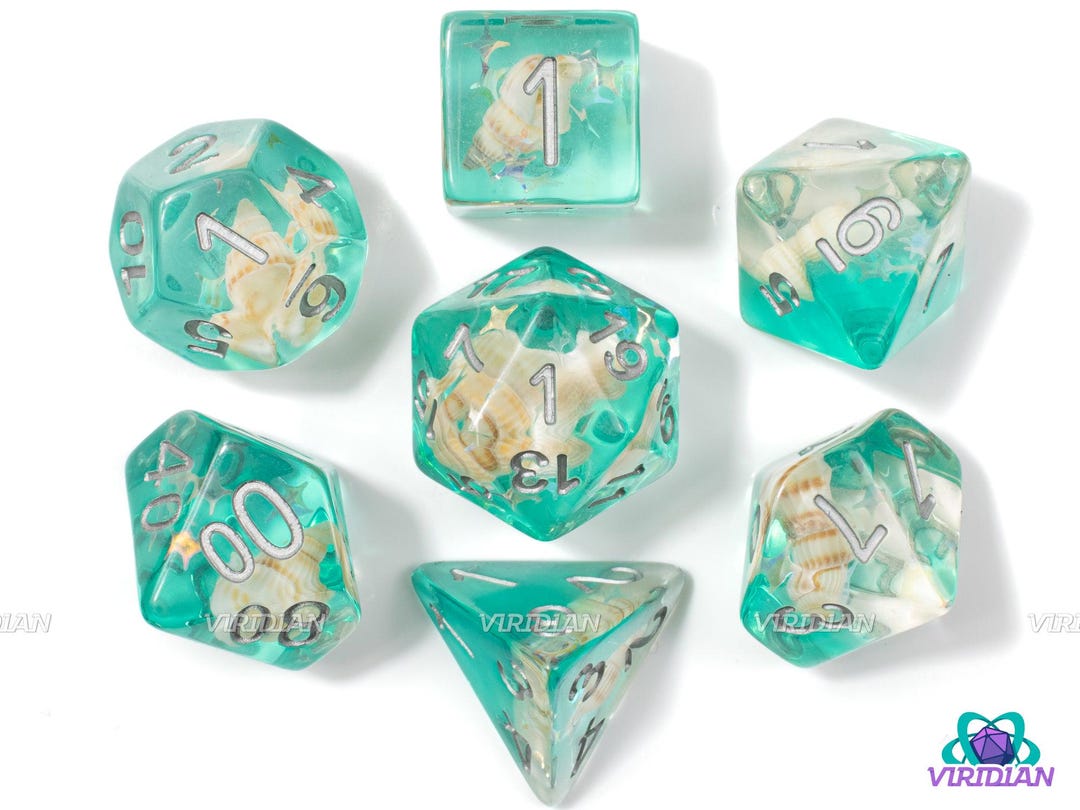 Island Breeze | Sea Shell, Conch, Turquoise/teal Translucent & Clear ...