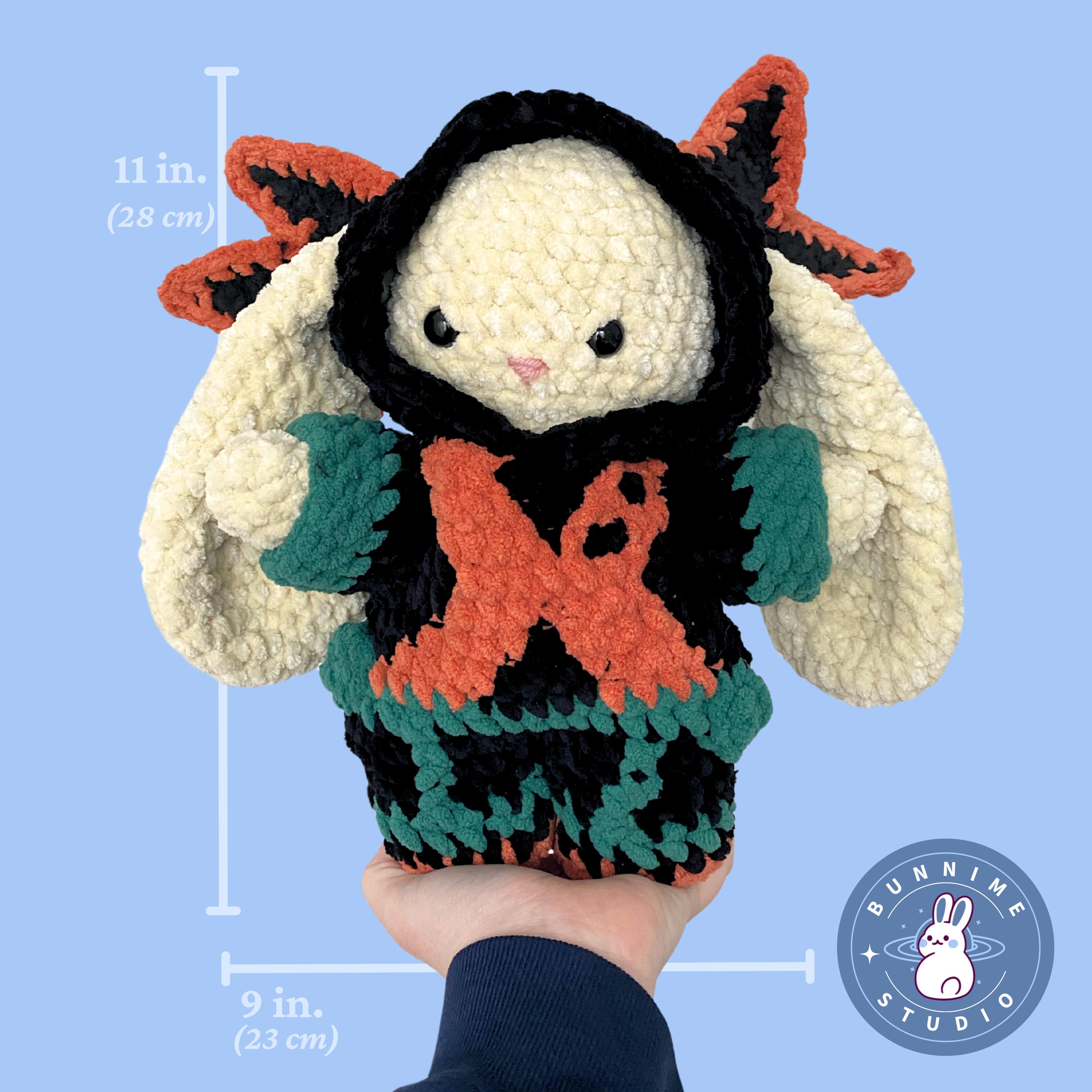 Angry Hero Crochet Bunny Digital PDF Pattern - Etsy
