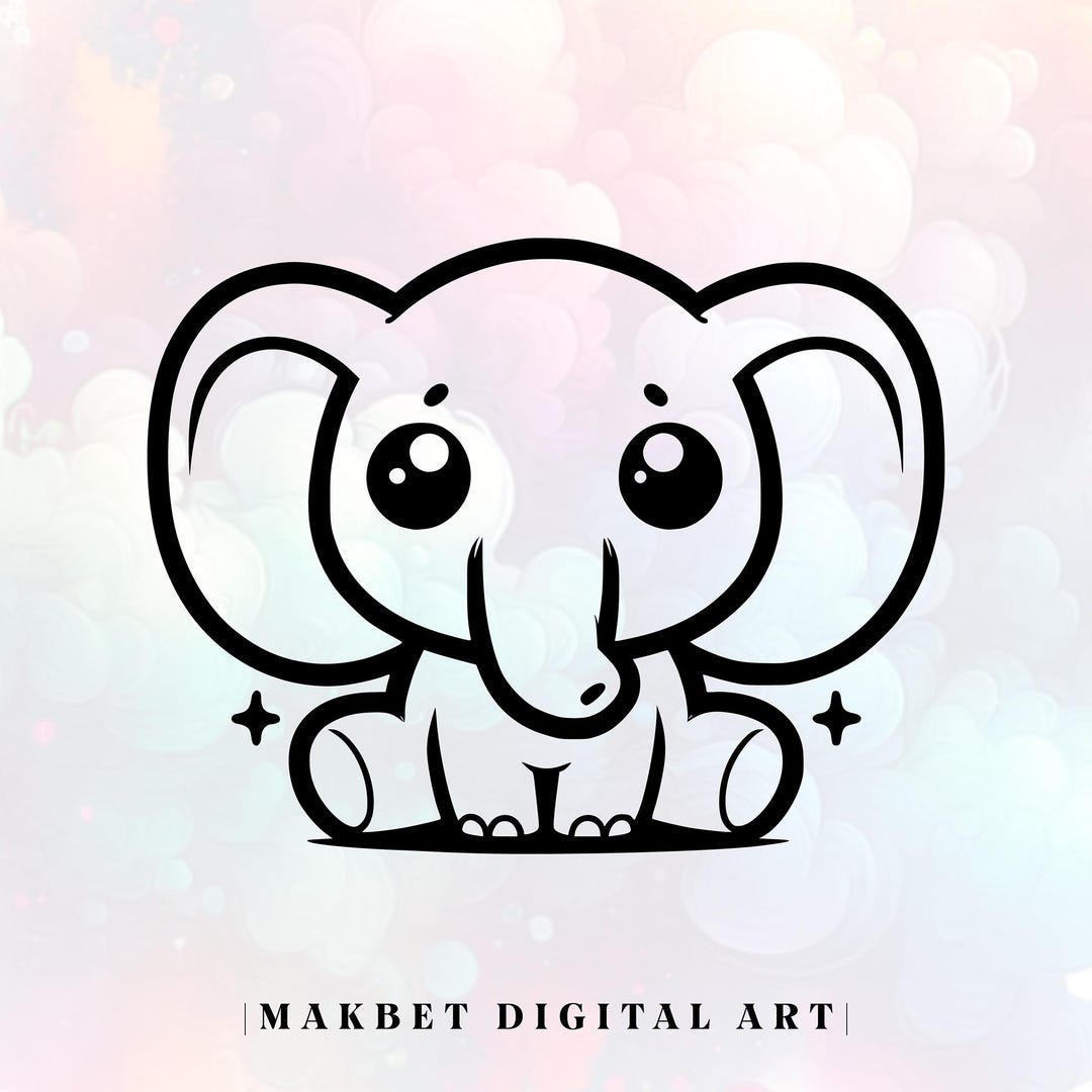 Elephant Svg & Png,elephant Clipart Image,elephant Vector Image ...