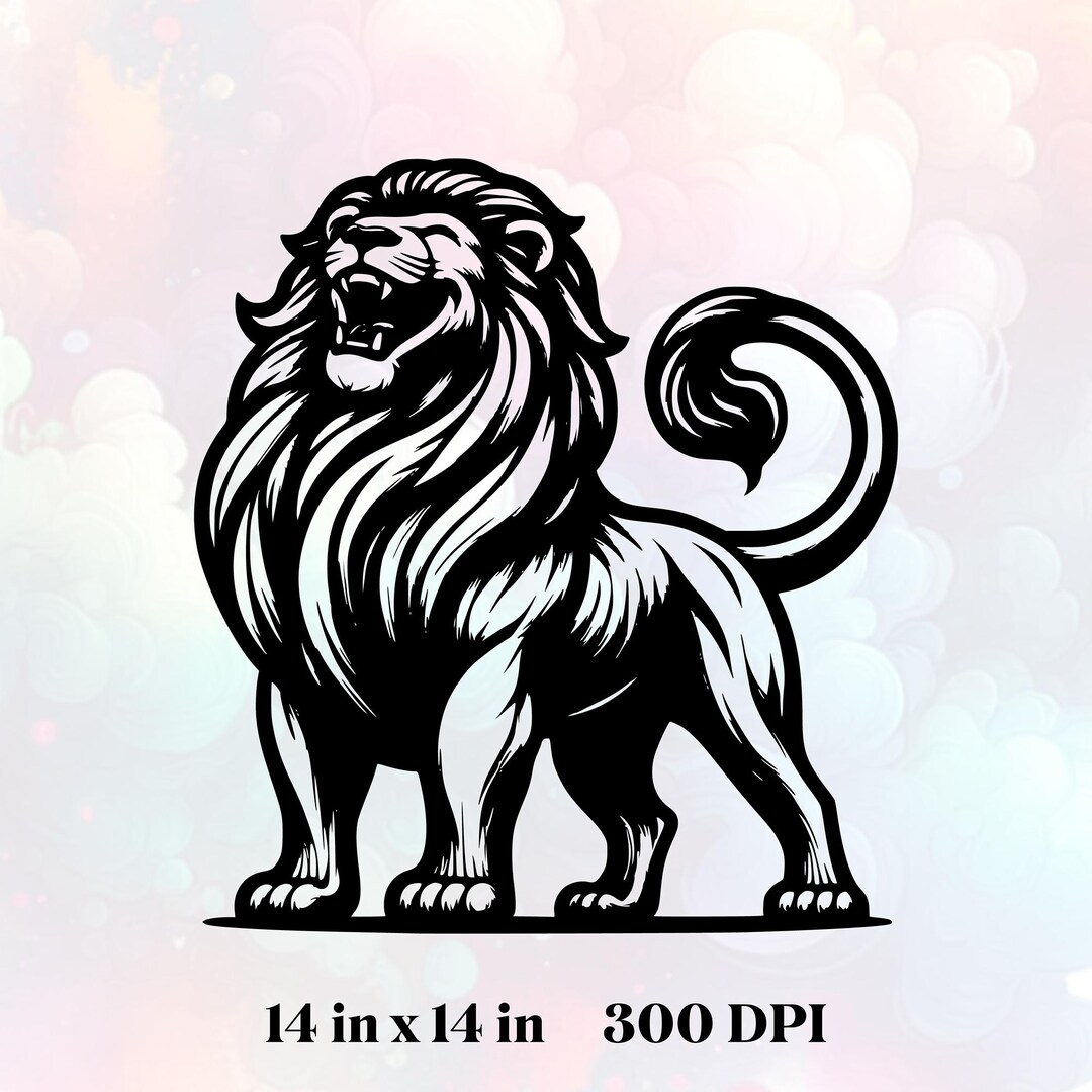 Lion Png,transparent Background,stickers Design,clipart,sublimation ...