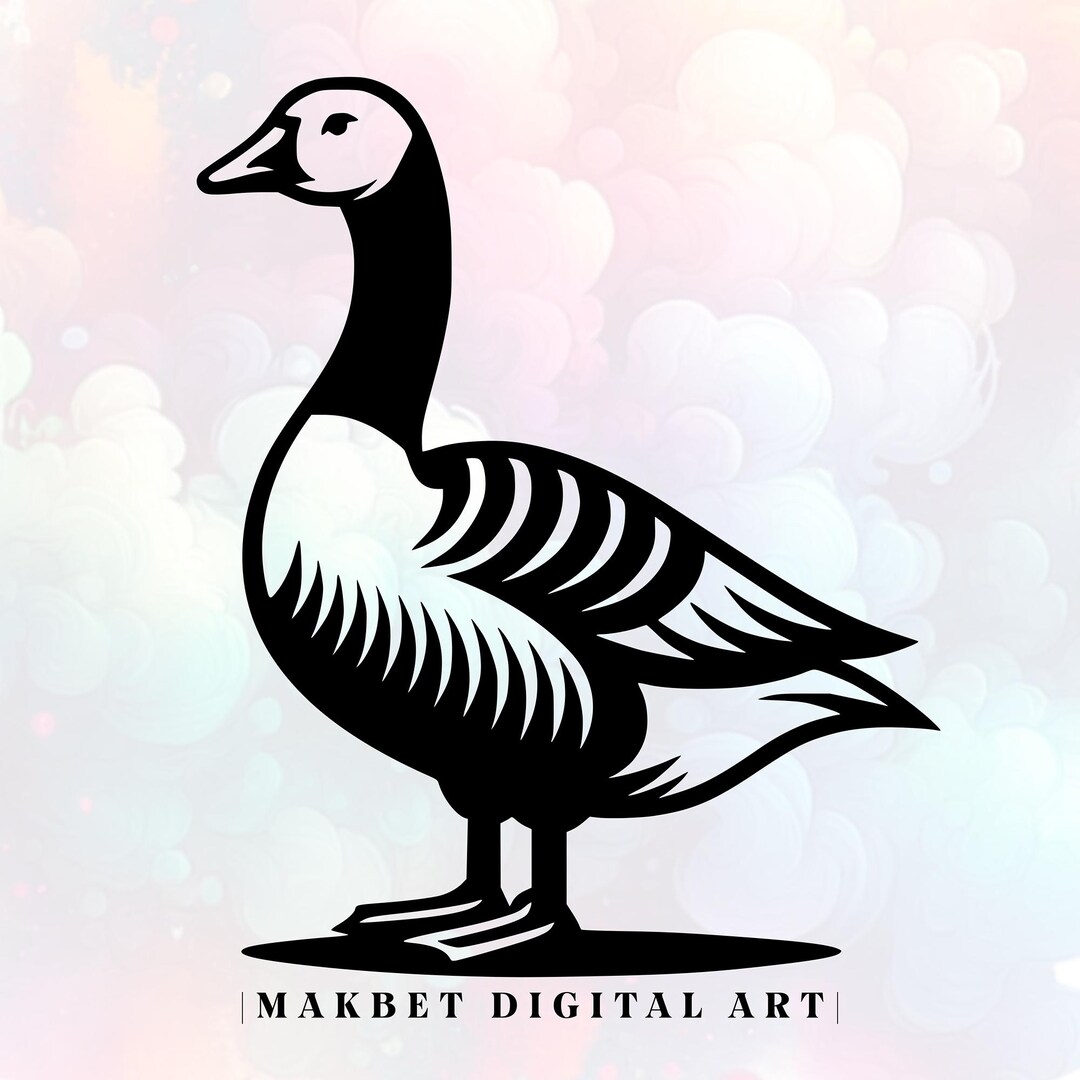 Canadian Goose SVG: Laser Cut File, Clipart, Vector (digital Download ...