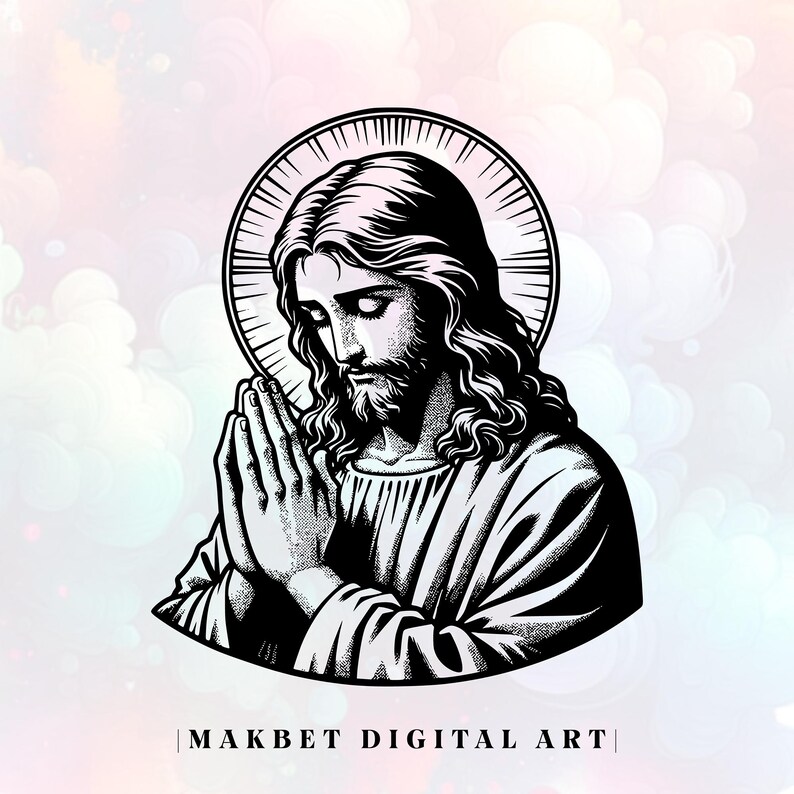 Jesus Christ Svg & Png,jesus Christ Clipart Image,jesus Christ Vector ...