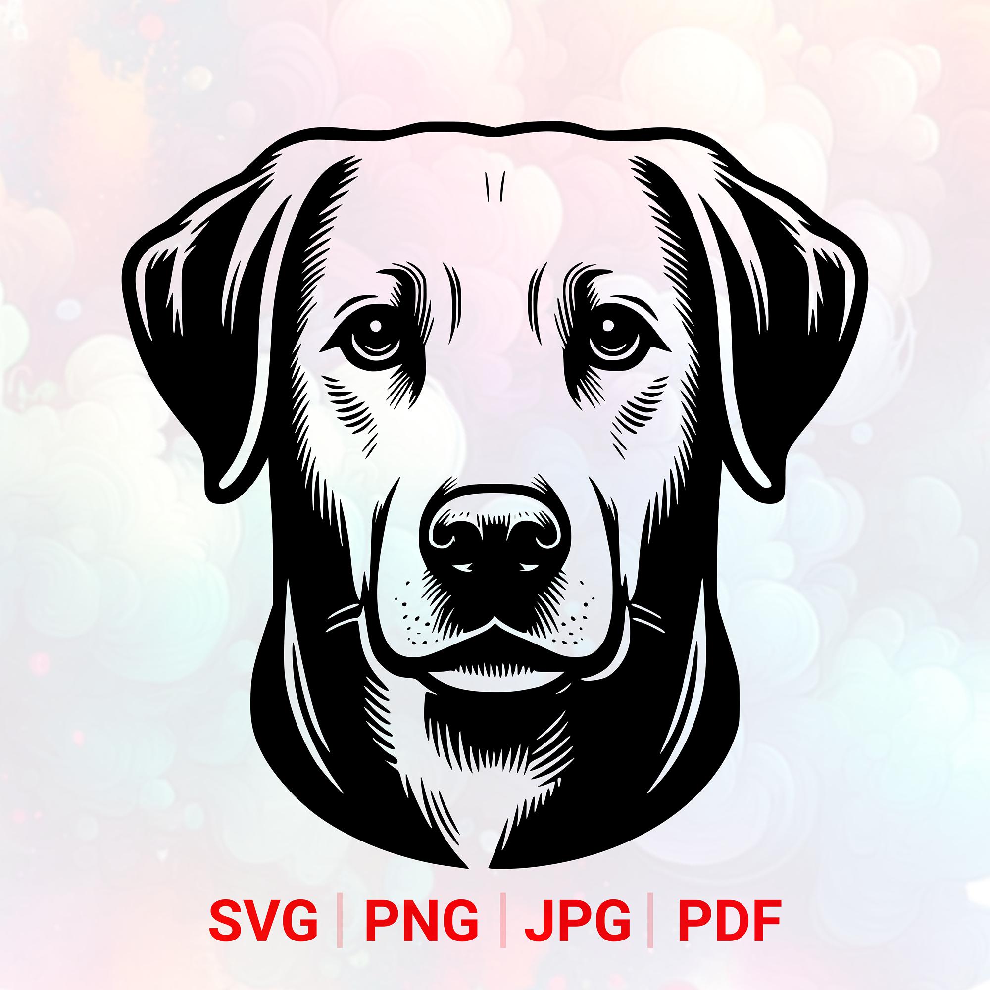 Aspin Head SVG: PNG, Dog Clipart, Vector Design, Laser Cut File ...