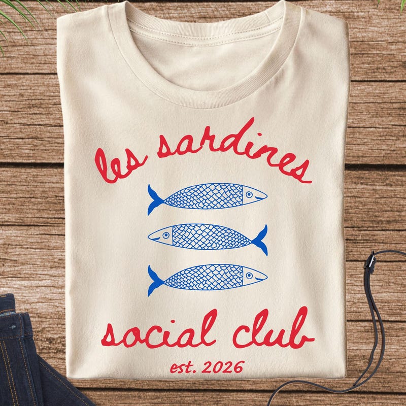Sardine Shirts for Men - Etsy