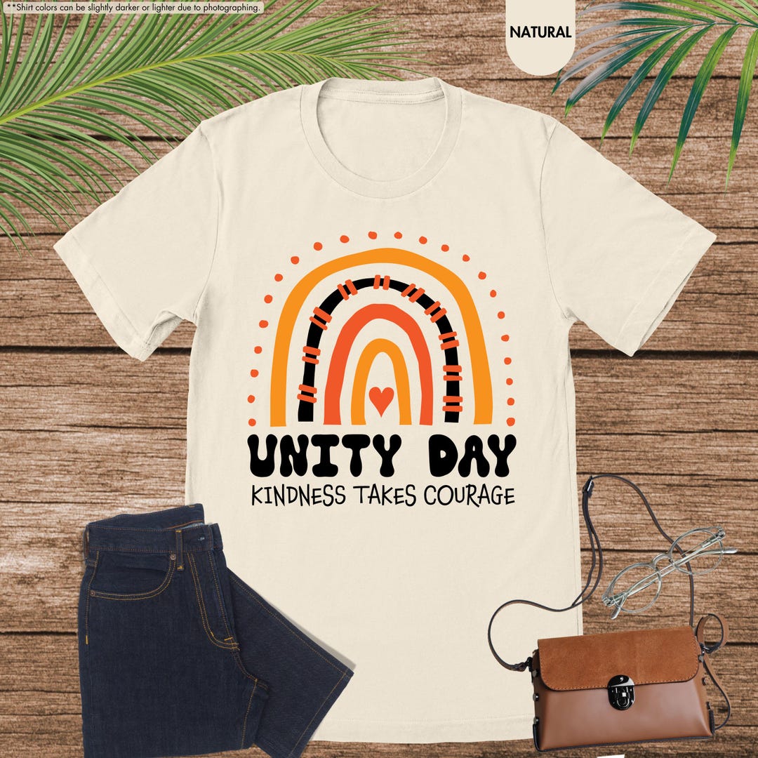 Unity Day Shirt, We Wear Orange for Unity Day Shirt, Kindness Takes ...