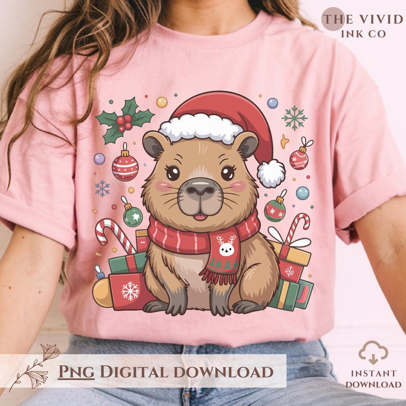 Capybara New Year Shirt - Etsy