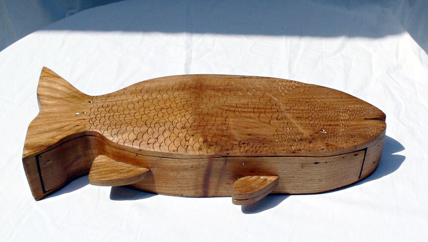 Fish Jewelery Box, Wood Band Saw Box - Etsy