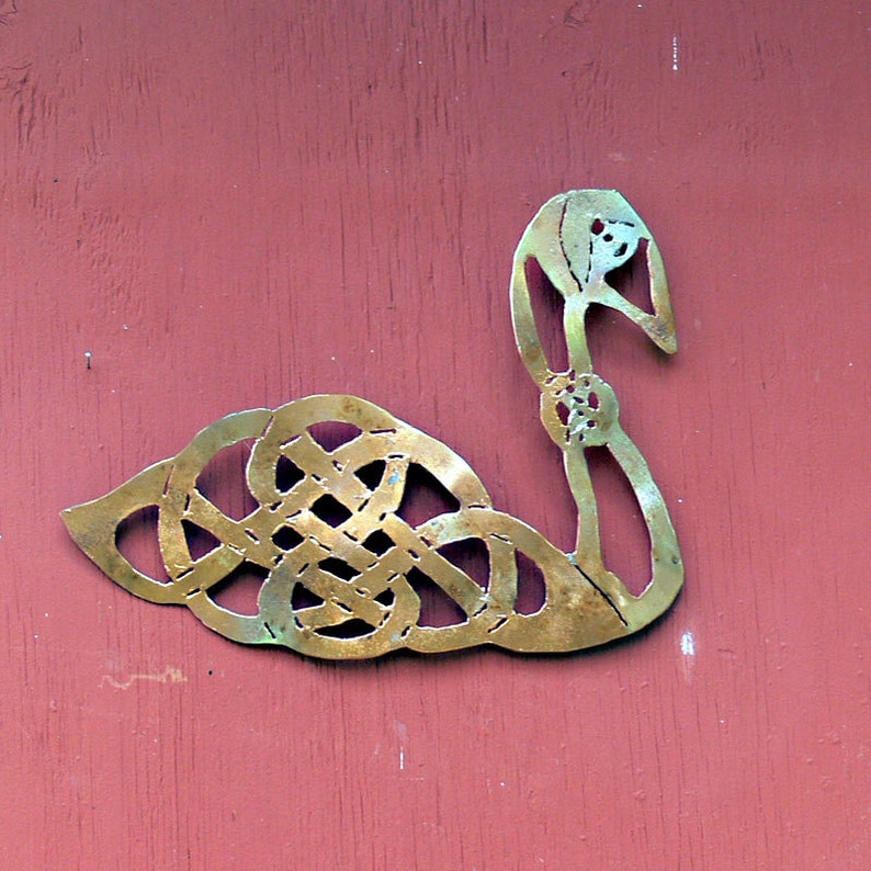 Celtic Swan Wall Art - Etsy
