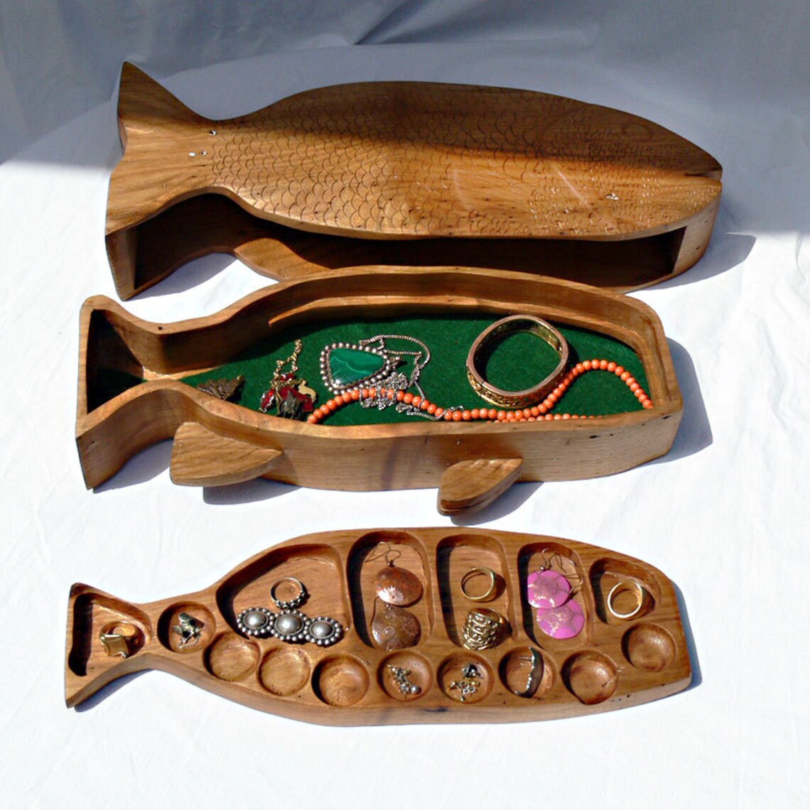 Fish Jewelery Box, Wood Band Saw Box - Etsy