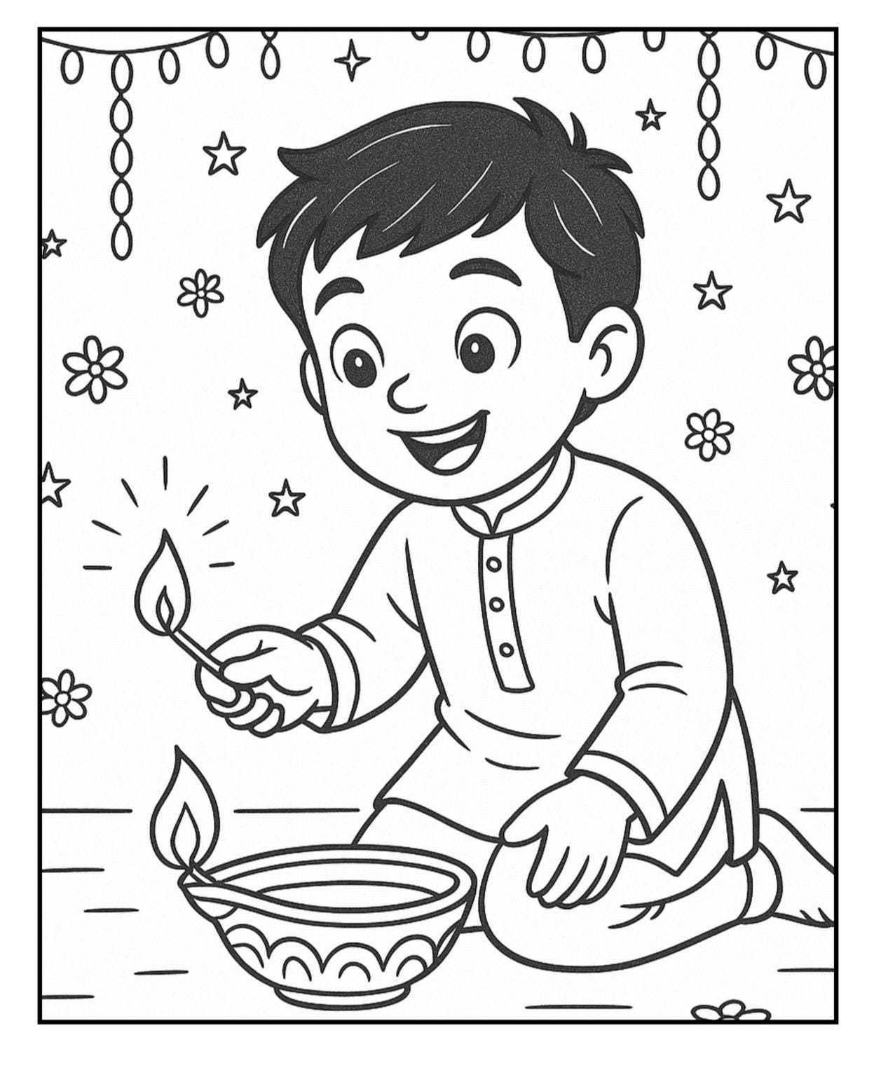 Festivals of India Coloring Book Cover | Multicultural Kids Celebration ...