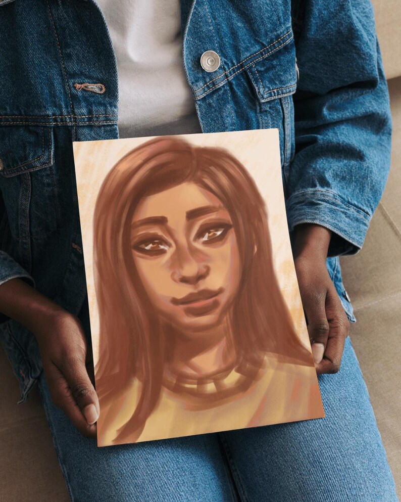 Arcane Style Portrait Sketch | Custom Digital Art Commissions ...