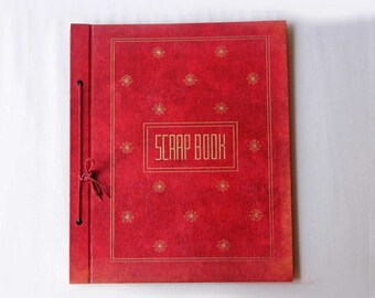 Red Vintage Book - Etsy