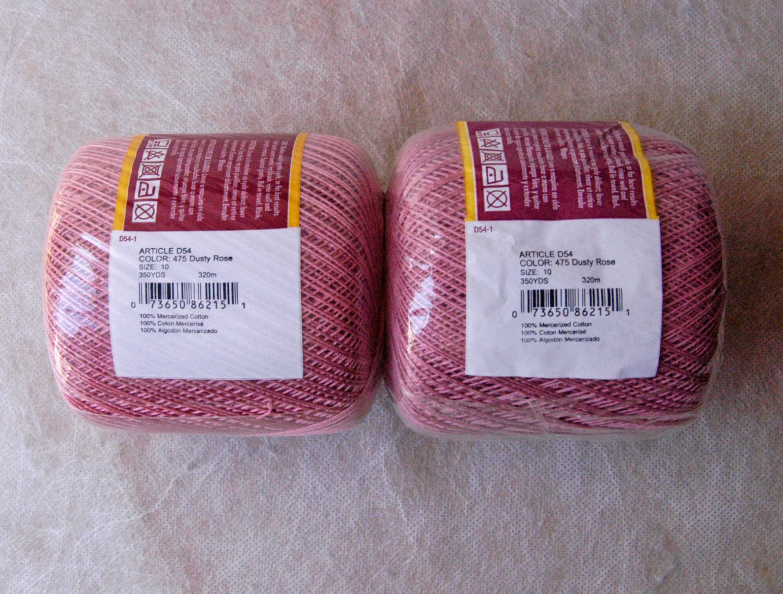 South Maid Cotton Crochet Thread Two Skeins Size 10 Thread 350 - Etsy