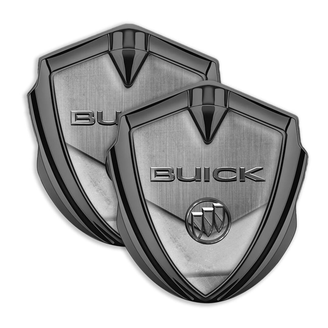 Buick Logo Car Emblem: 3D Metal Shield Badge, Waterproof Decal - Etsy