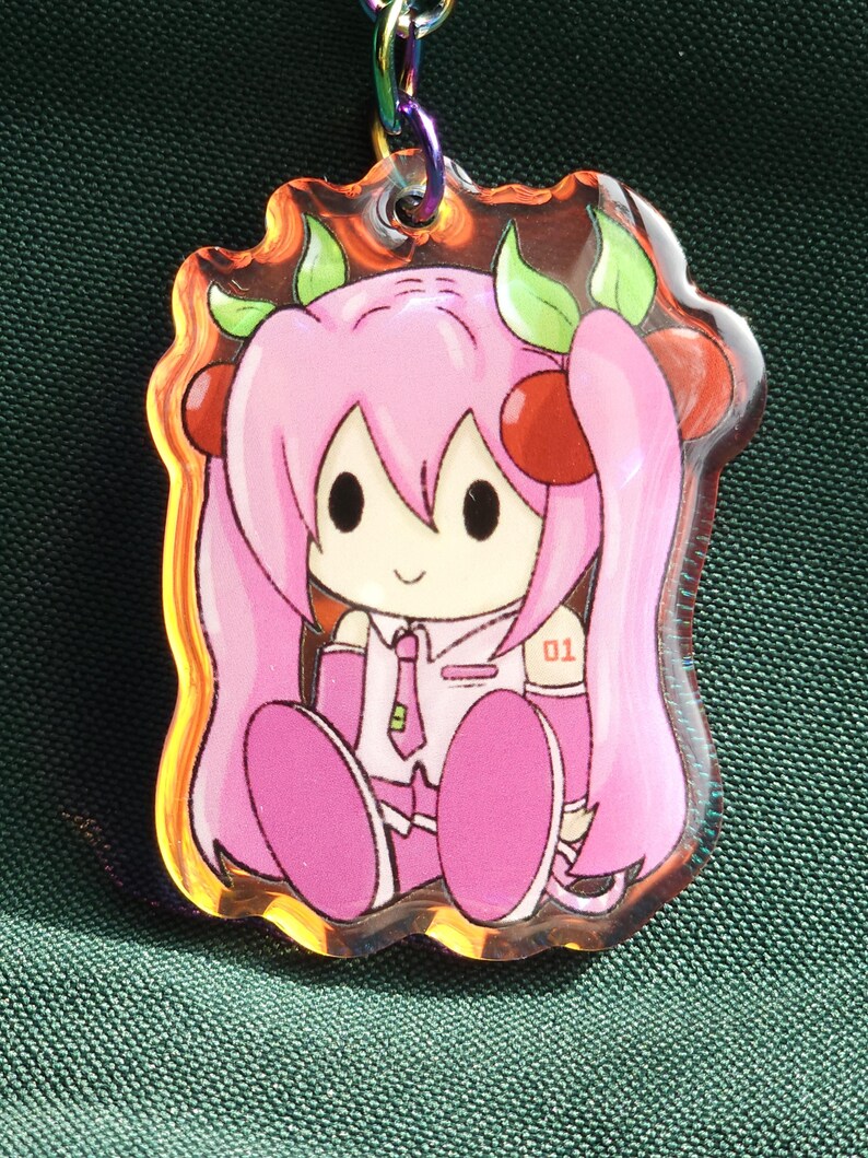 Hatsune Miku - Vocaloid Ragdoll Acrylic Keychain - Etsy