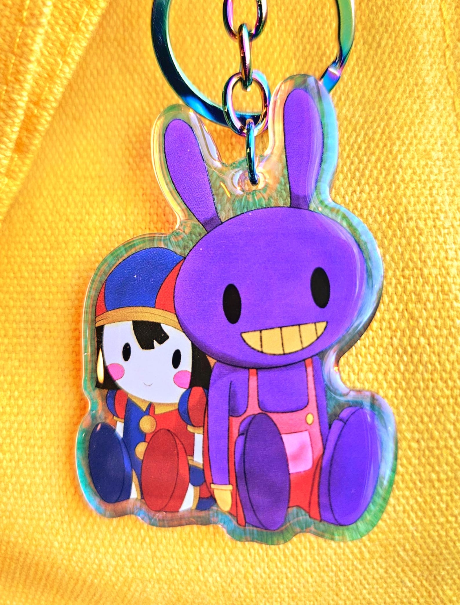 The Amazing Digital Circus Ragdoll Duo Acrylic Keychain - Etsy