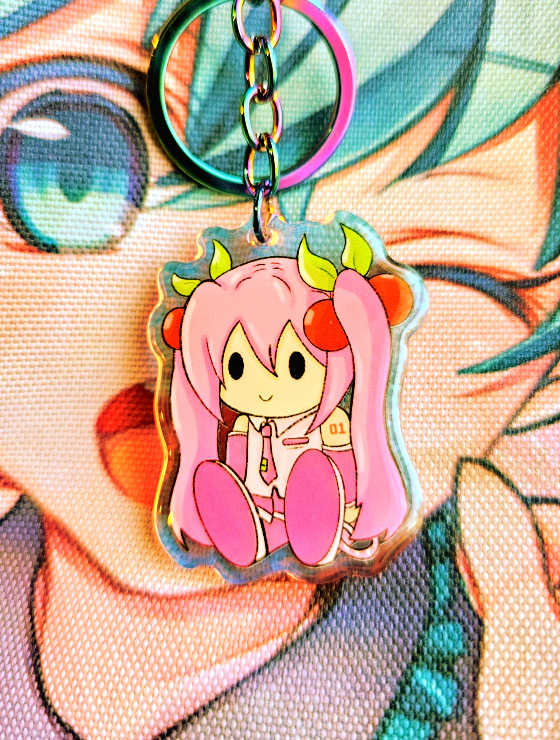 Hatsune Miku - Vocaloid Ragdoll Acrylic Keychain - Etsy