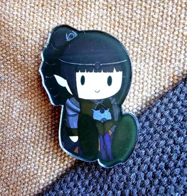 Baldur's Gate 3 Character Ragdoll Acrylic Pin - Etsy