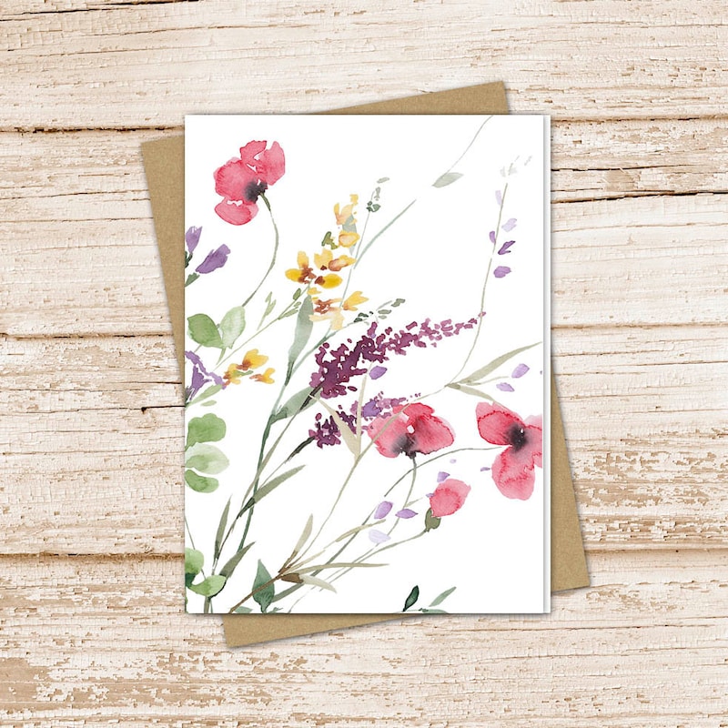 Blank Note Card Set - Etsy