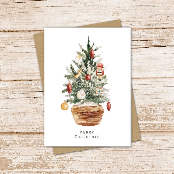 Watercolor Holiday Cards - Etsy
