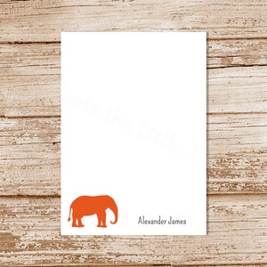 Personalized Notepad . ELEPHANT . Notepad . Elephant Note Pad ...