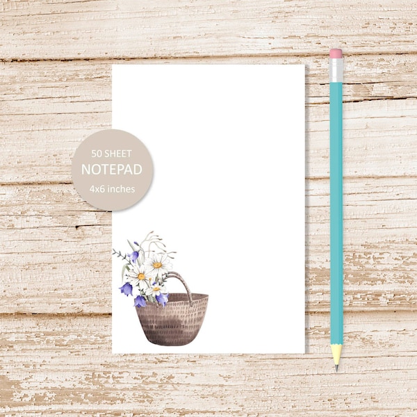 Notepad - Etsy